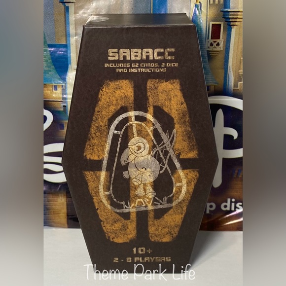 Disney | Toys | Disney Parks Star Wars Galaxys Edge Sabacc Card Dice ...